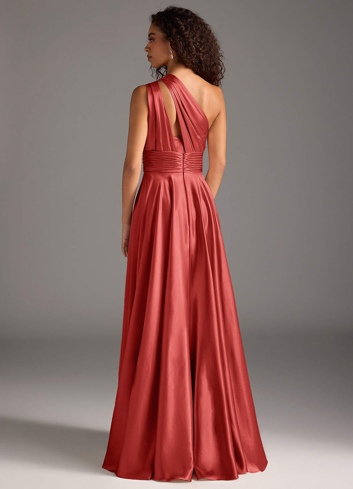 Azazie Charlize Rust Bridesmaid Dresses | Azazie