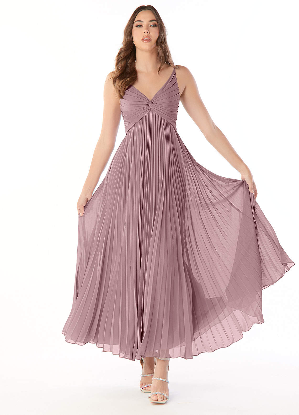 Azazie Raychelle Dusty Rose Bridesmaid Dresses | Azazie