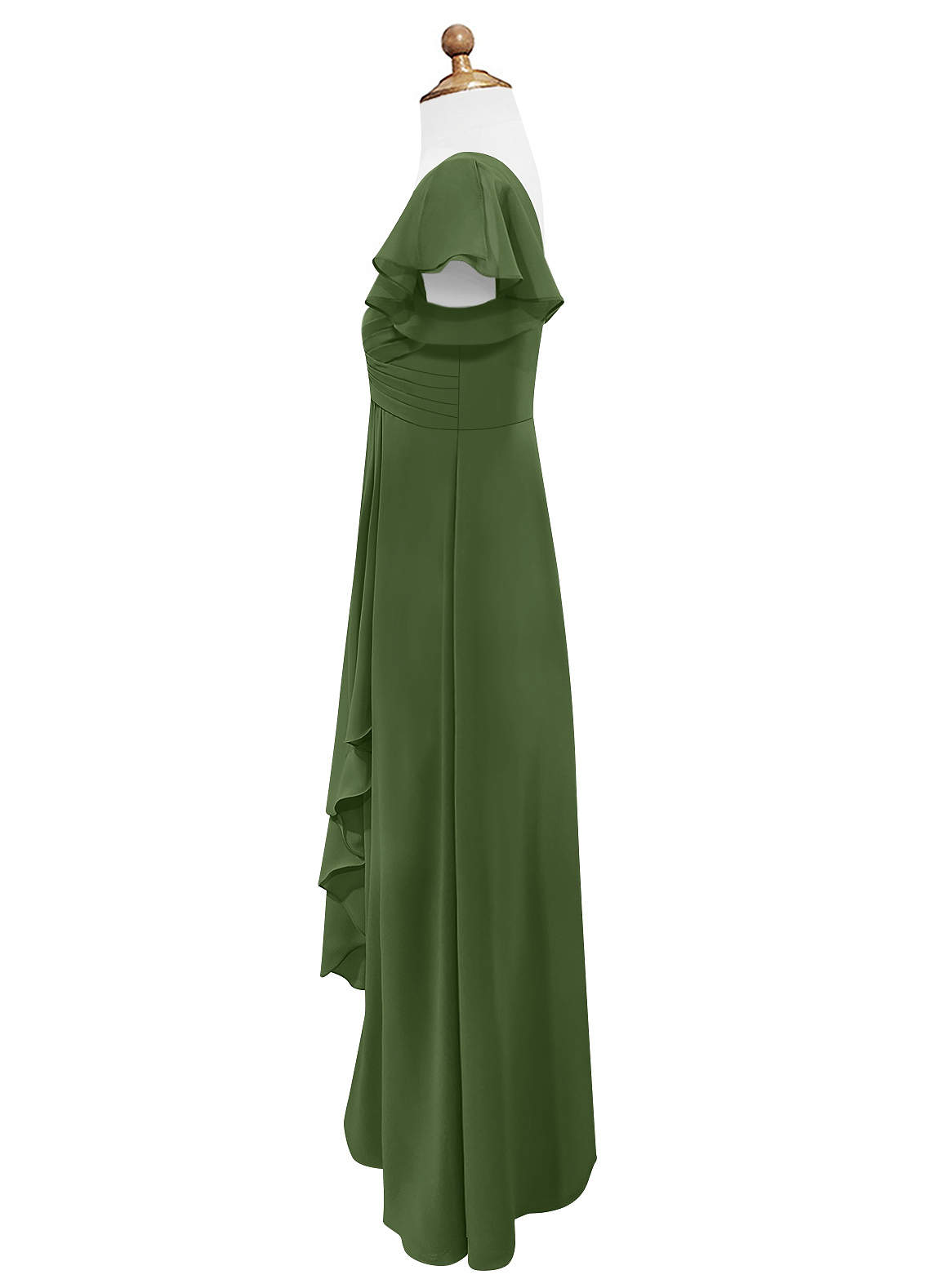 Olive Azazie Omari Junior Junior Bridesmaid Dresses | Azazie
