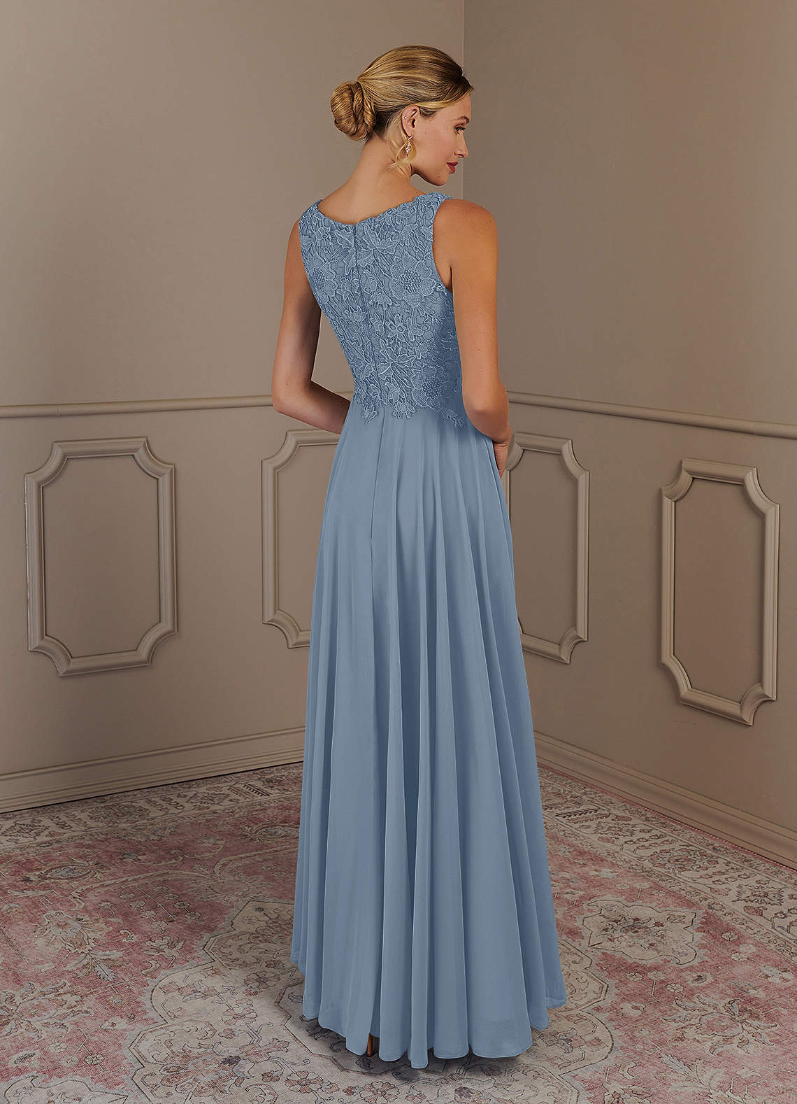 Dusty Blue Sample Dress | Azazie