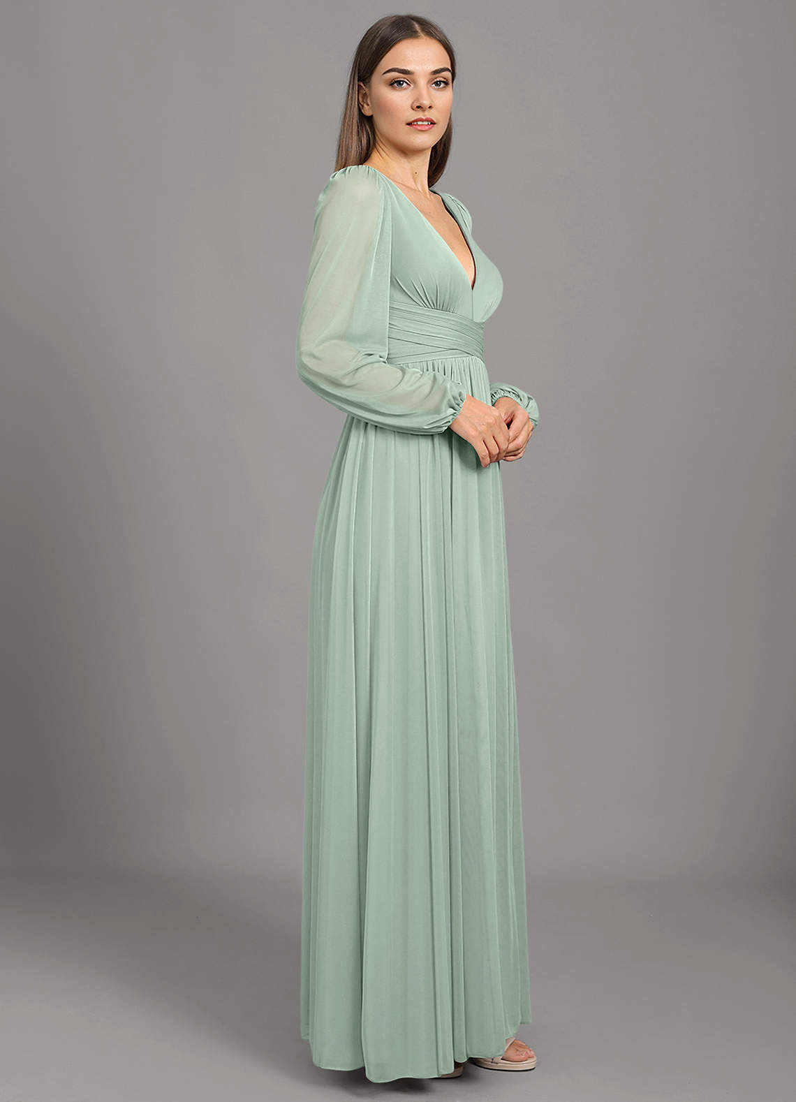 Azazie Norah Agave Bridesmaid Dresses | Azazie