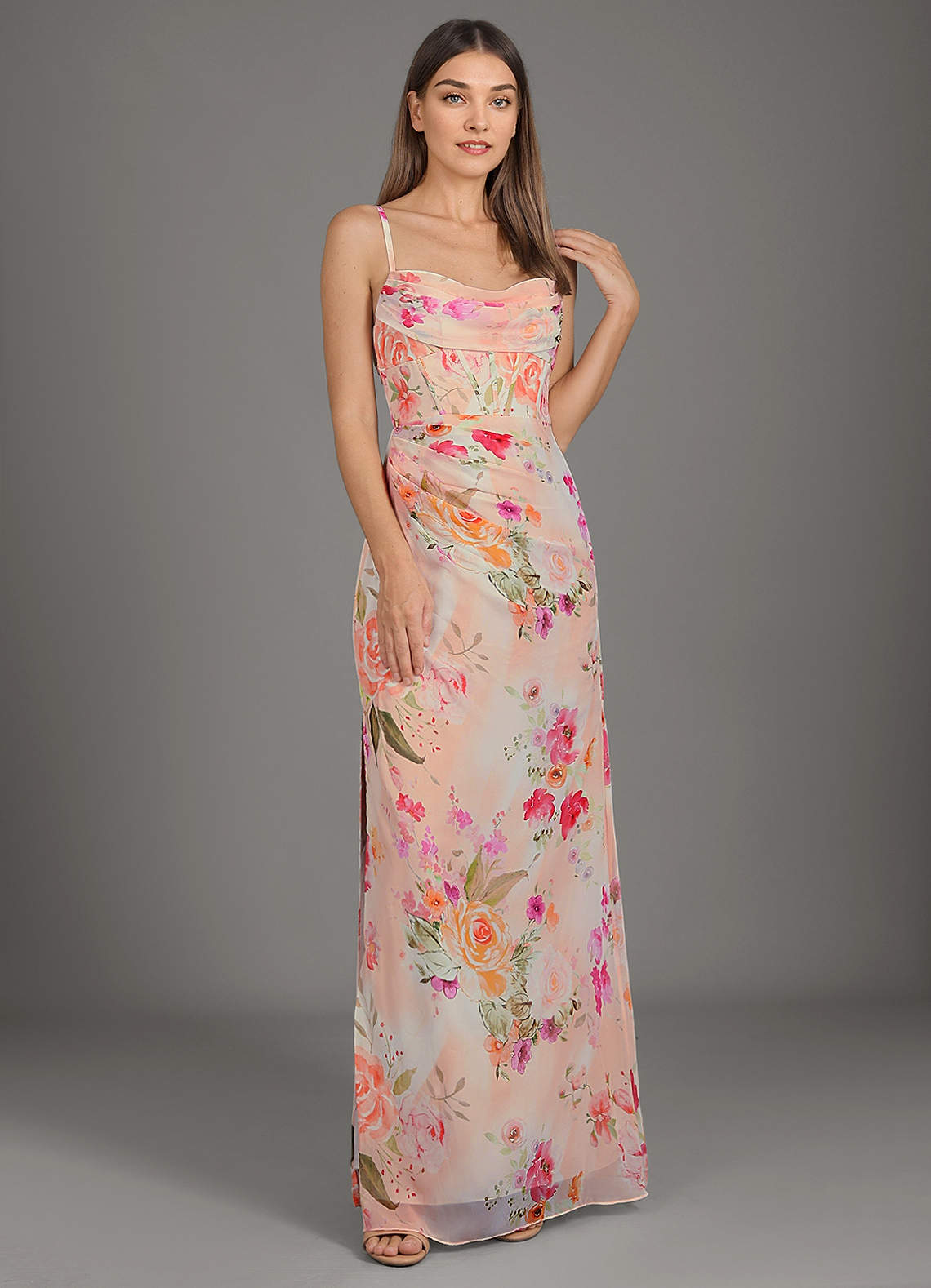Azazie Mai Abstract Bouquet Floral Bridesmaid Dresses | Azazie