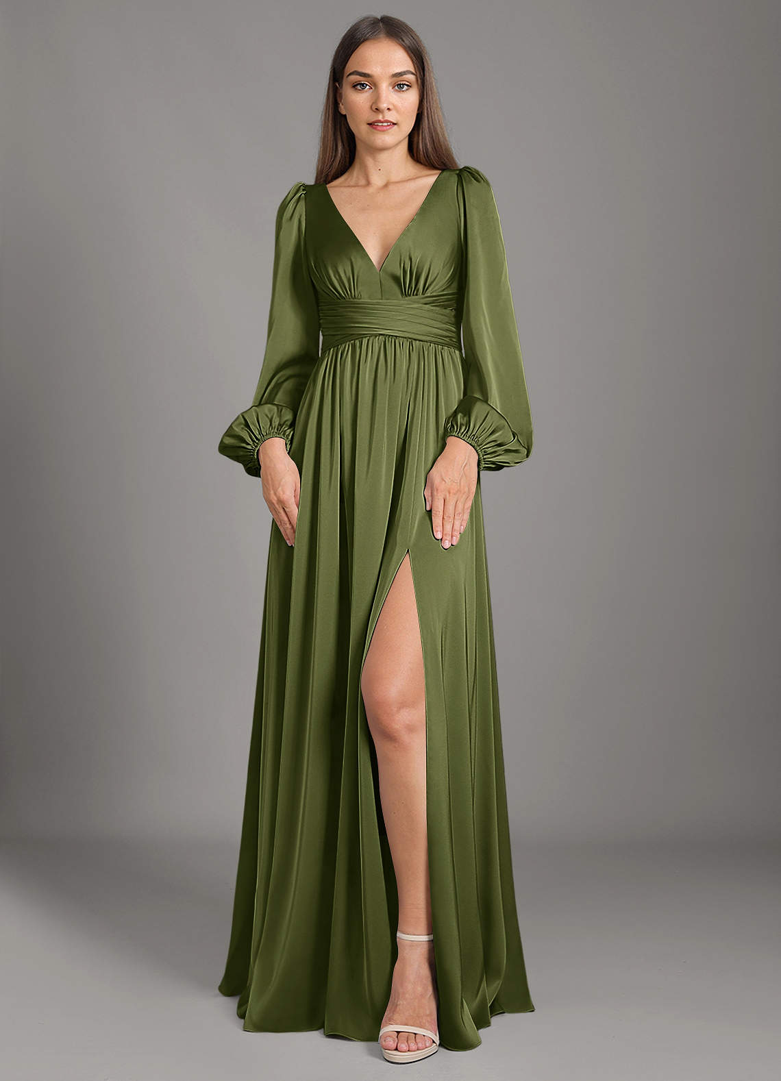 Azazie Norah Olive Bridesmaid Dresses | Azazie