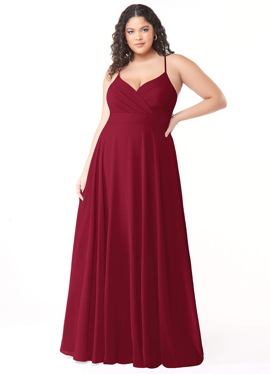 Azazie Avelina Burgundy Bridesmaid Dresses | Azazie