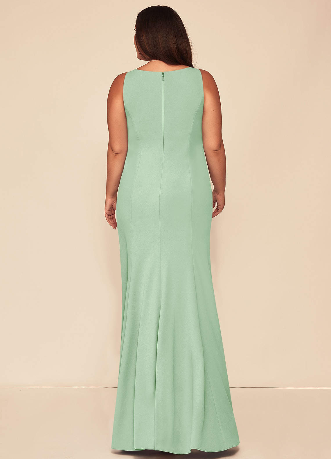 Dusty Sage Azazie Rogue Bridesmaid Dresses | Azazie
