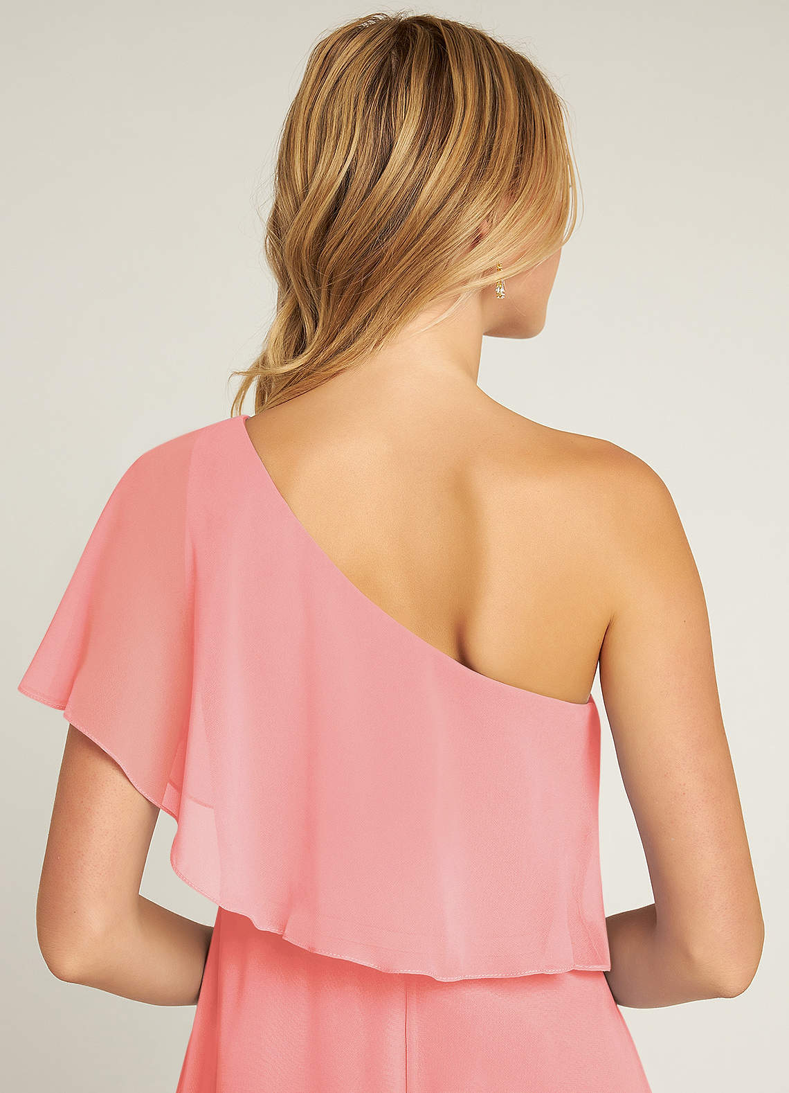 Coral Azazie Lizzy Bridesmaid Dresses | Azazie