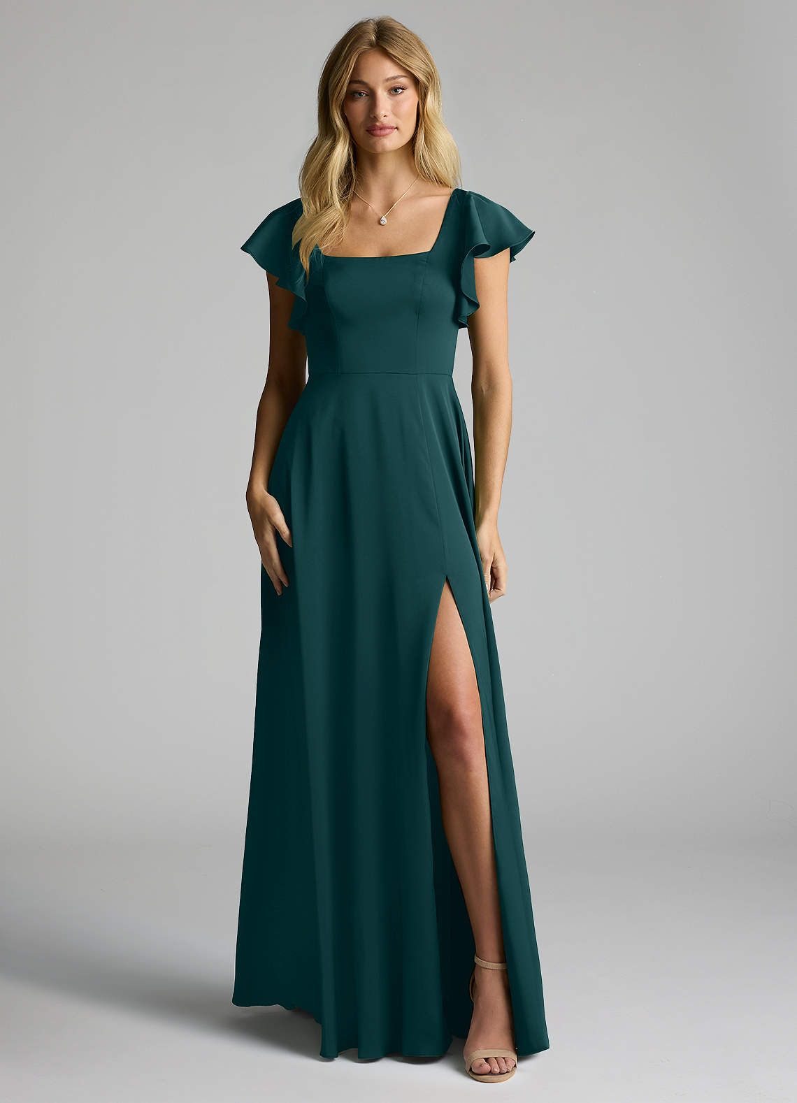 Azazie Bondi Pine Bridesmaid Dresses | Azazie