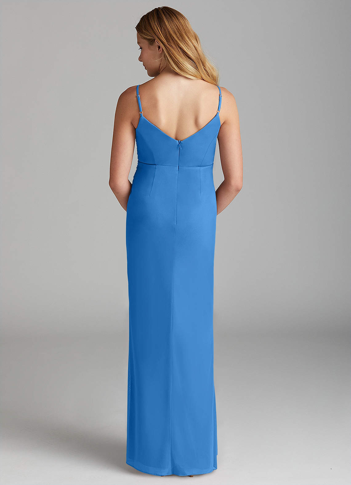 Blue Jay Azazie Deandra Junior Junior Bridesmaid Dresses | Azazie