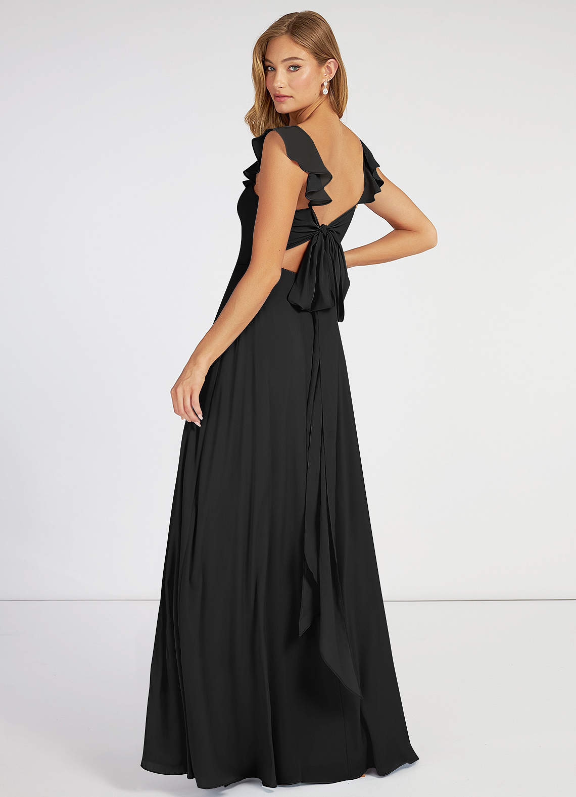 Black Azazie Arela Bridesmaid Dresses | Azazie
