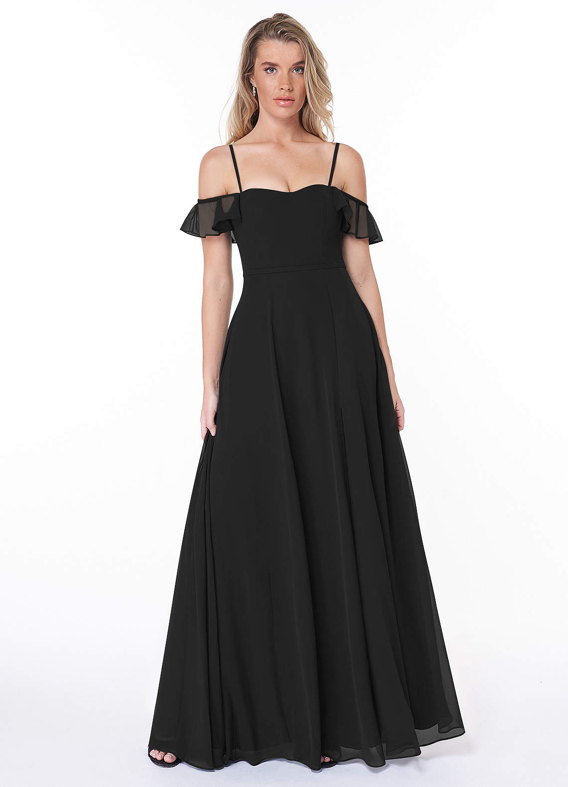 Black Azazie Agretta Bridesmaid Dresses | Azazie