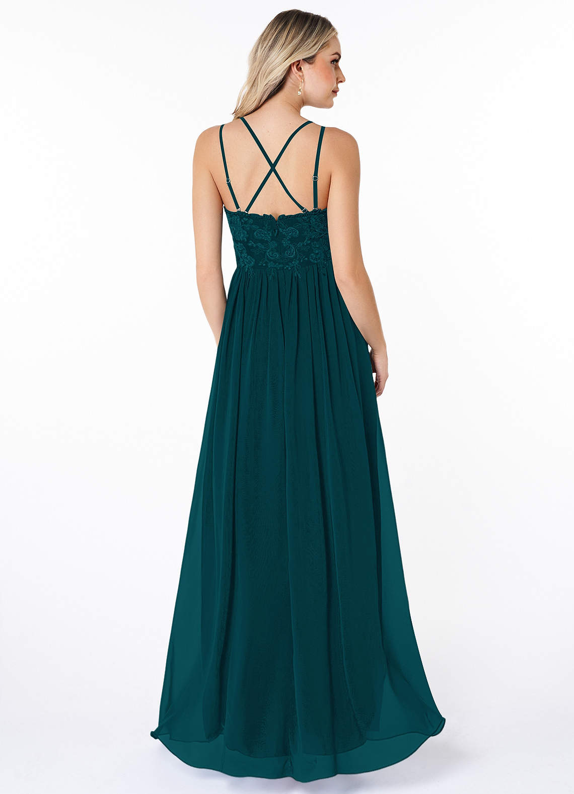 Pine Azazie Shanna Bridesmaid Dresses | Azazie