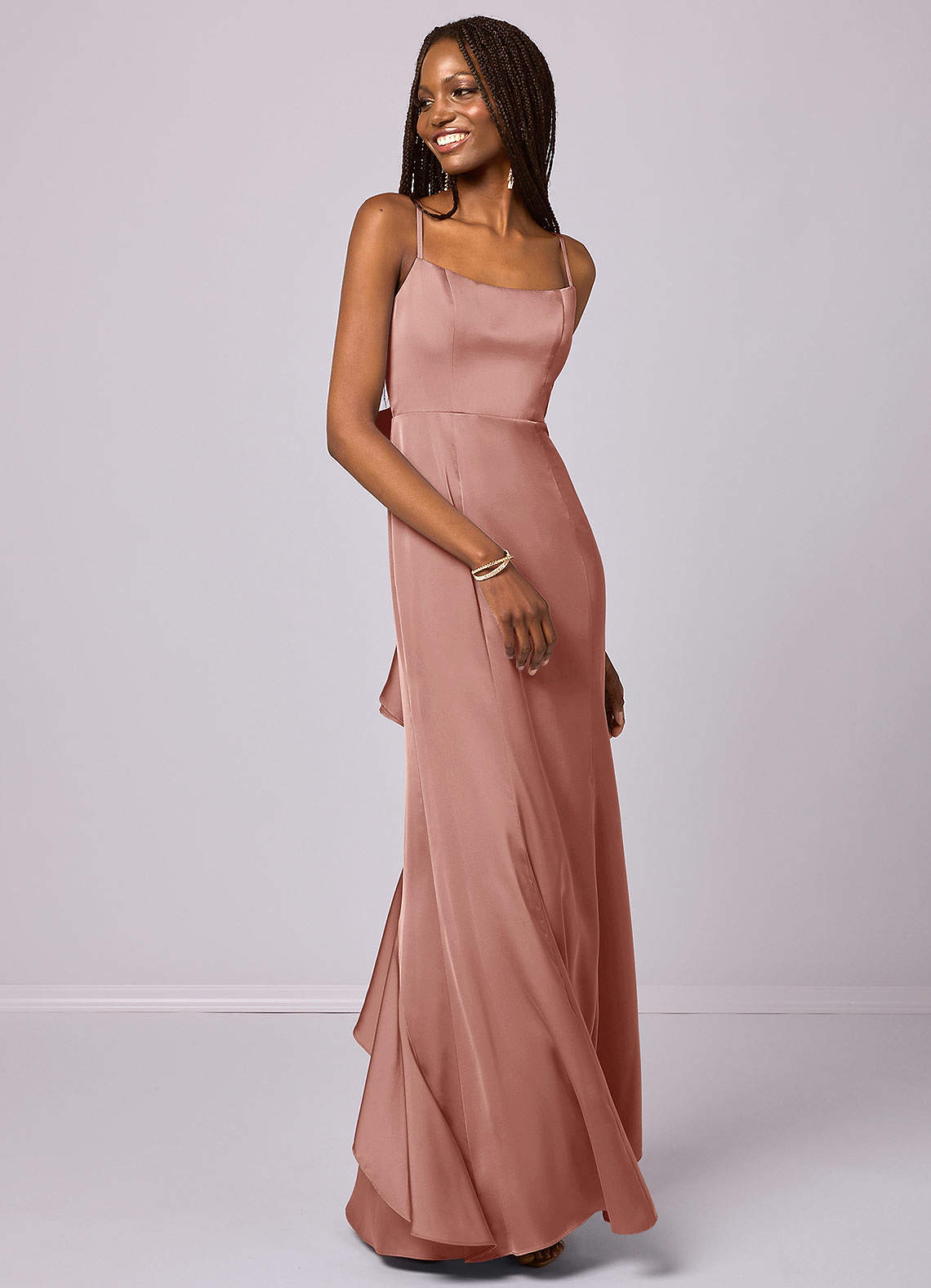 Barbie™ AZAZIE 1033 Dusty Rose Bridesmaid Dresses | Azazie