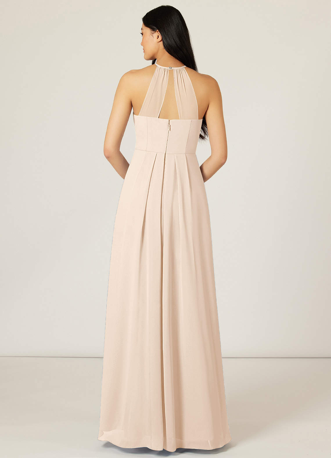 Azazie Sarah White Alabaster Bridesmaid Dresses | Azazie