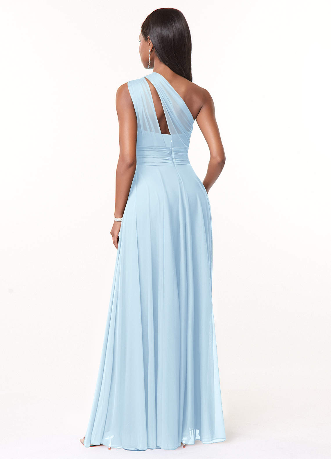 Azazie Charlize Sky Blue Bridesmaid Dresses | Azazie