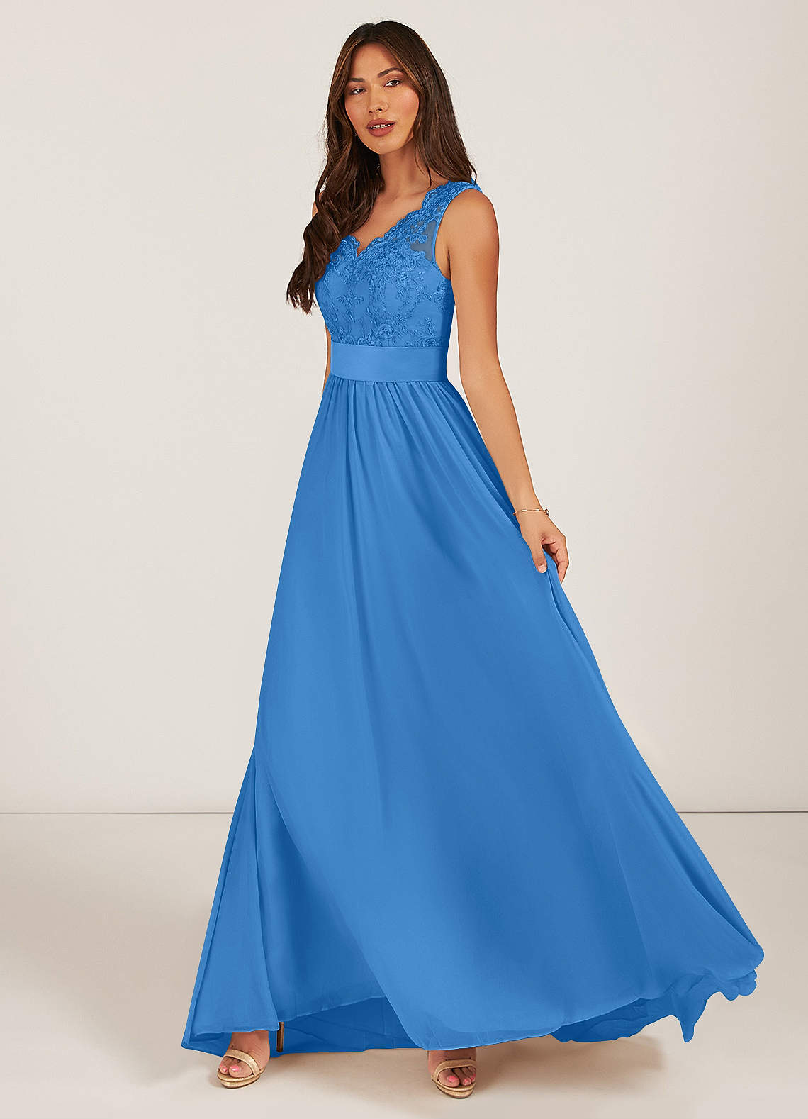 Blue Jay Azazie Gertrude Bridesmaid Dresses | Azazie