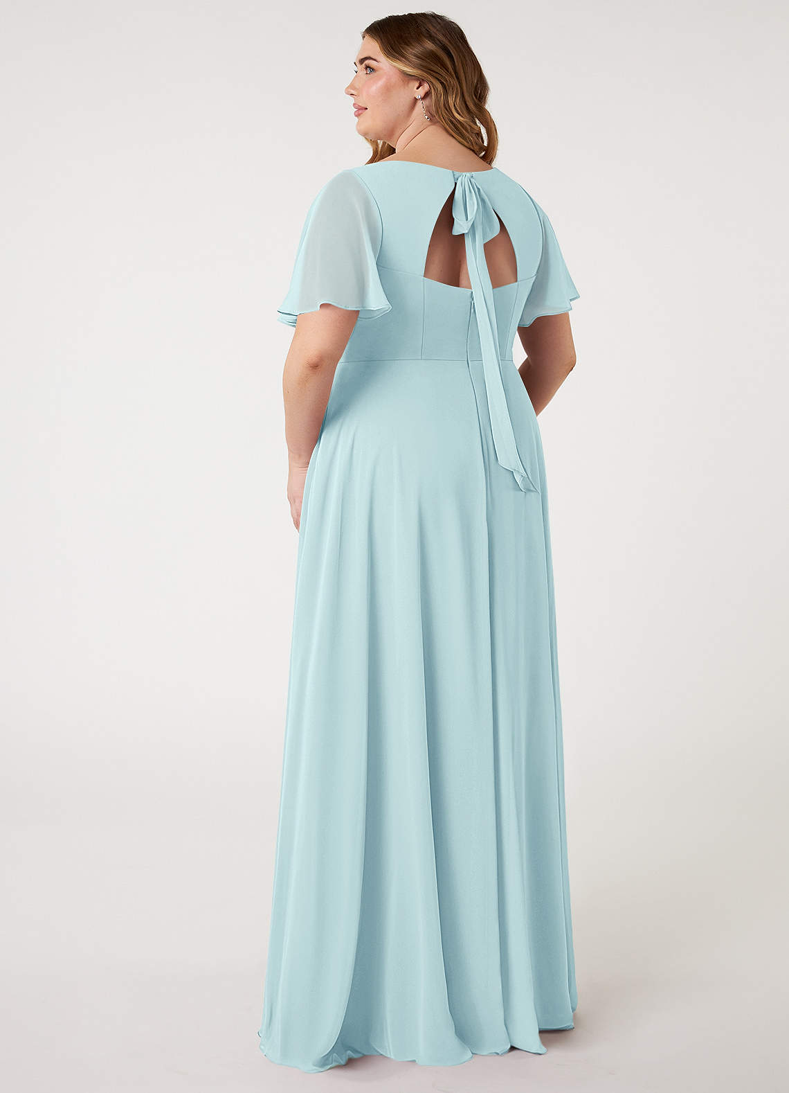 Azazie Kimber Sea Glass Bridesmaid Dresses | Azazie