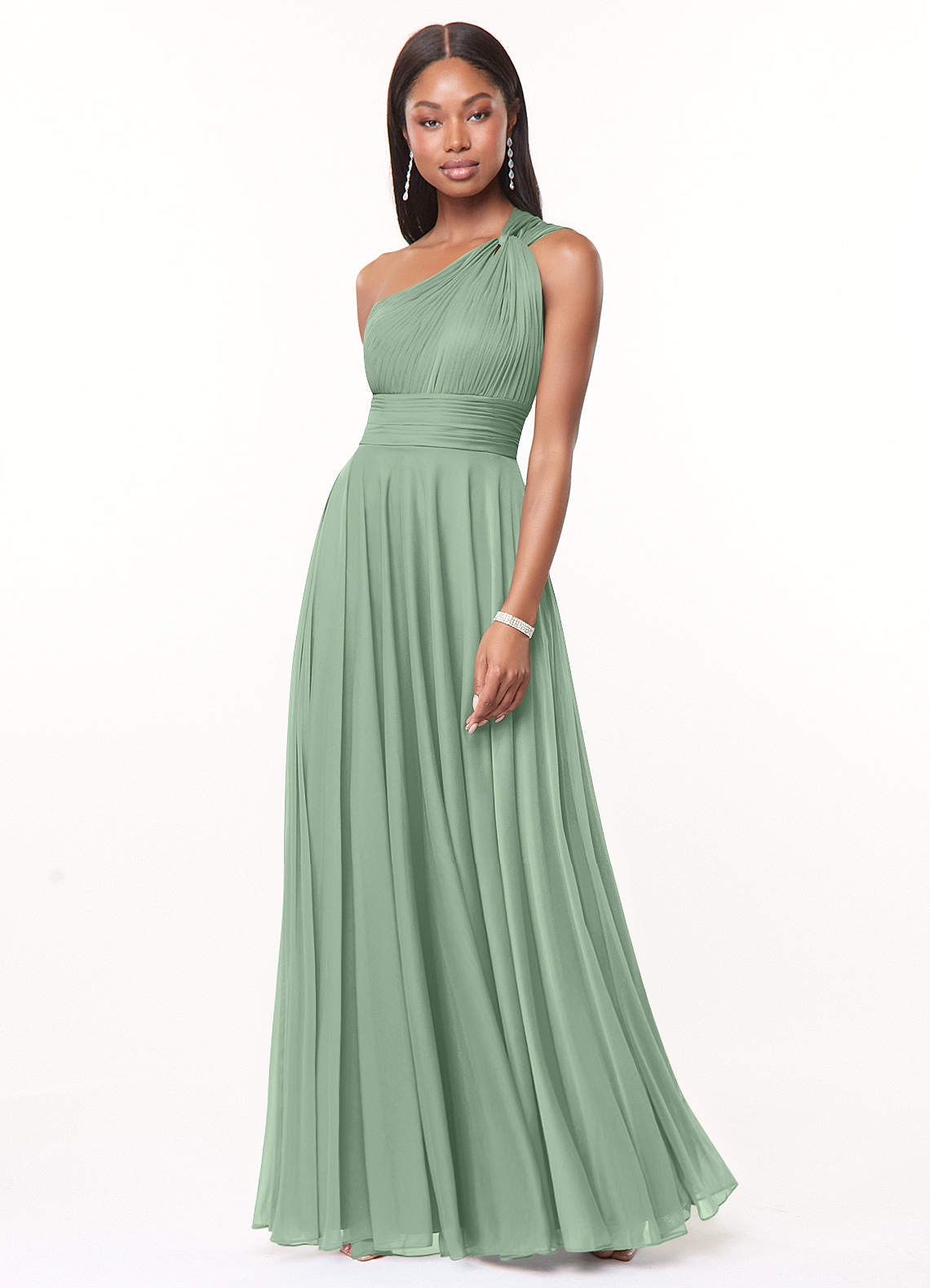 Azazie Charlize Matcha Bridesmaid Dresses | Azazie