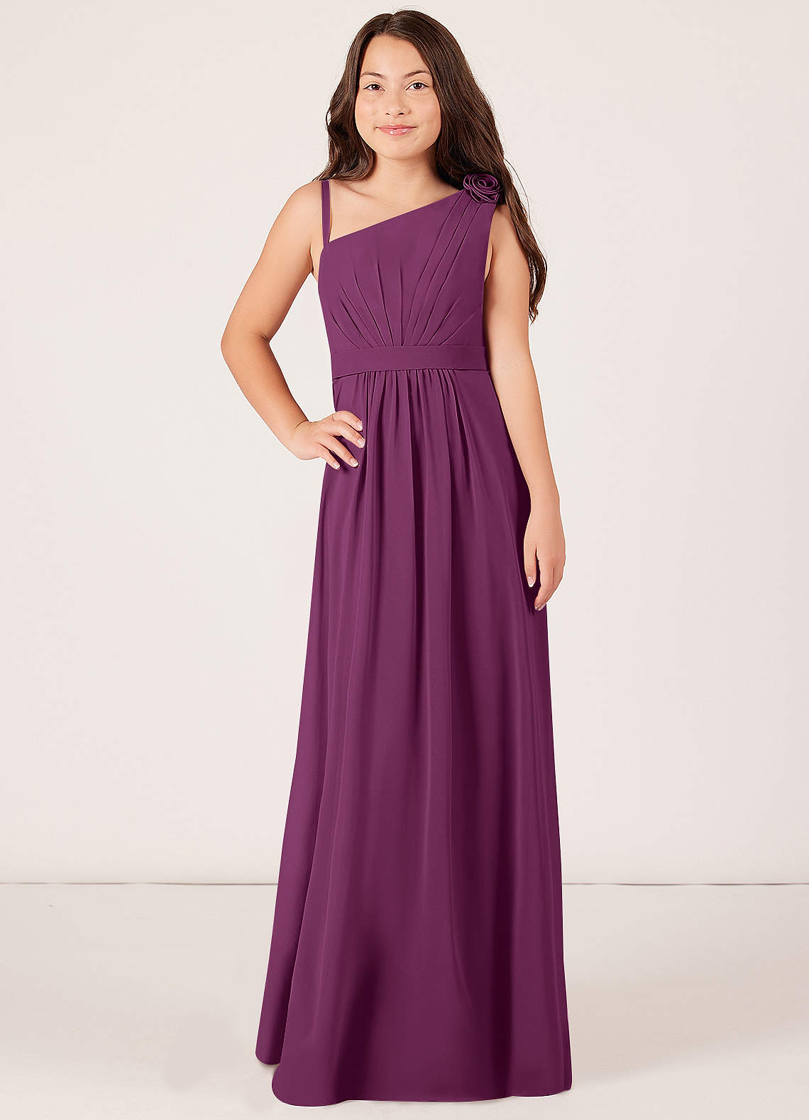 Raspberry Bridesmaid Dresses With Sleeves