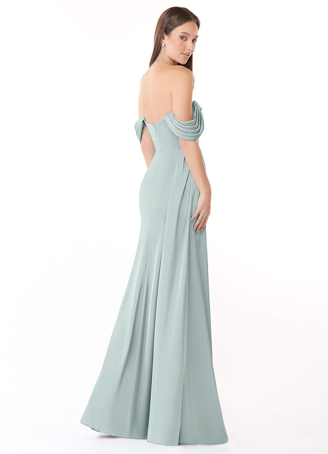 Azazie Amyra Mist Bridesmaid Dresses | Azazie AU