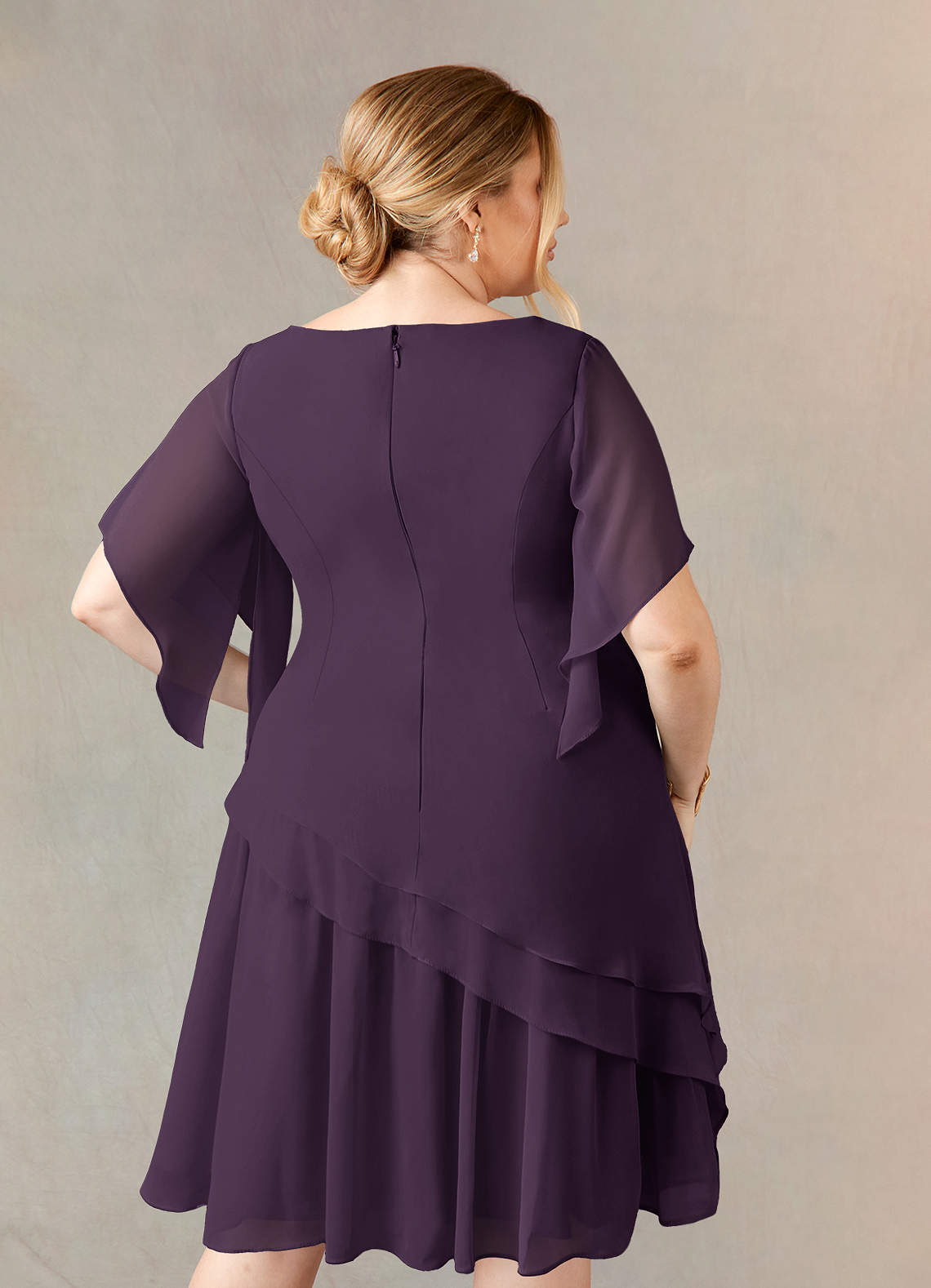 Plum Azazie Louisa Mother Of The Bride Dress Mother Of The Bride