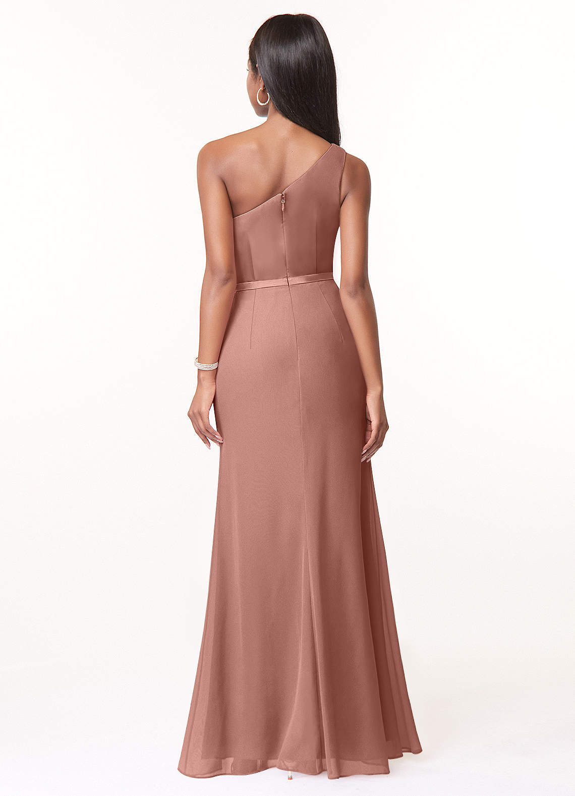 Azazie Liza Cedar Rose Bridesmaid Dresses | Azazie