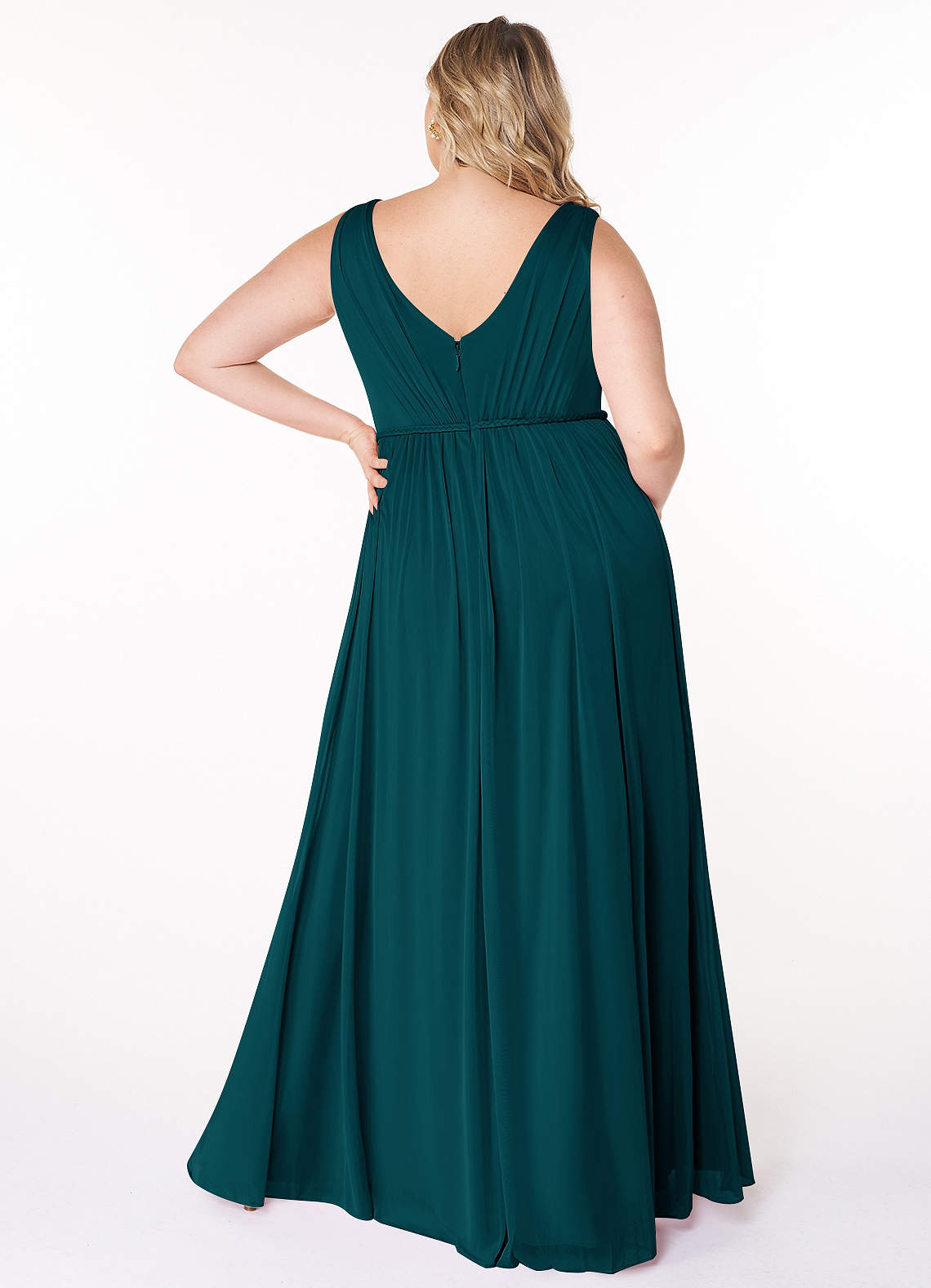 Azazie Tanicia Pine Bridesmaid Dresses | Azazie CA
