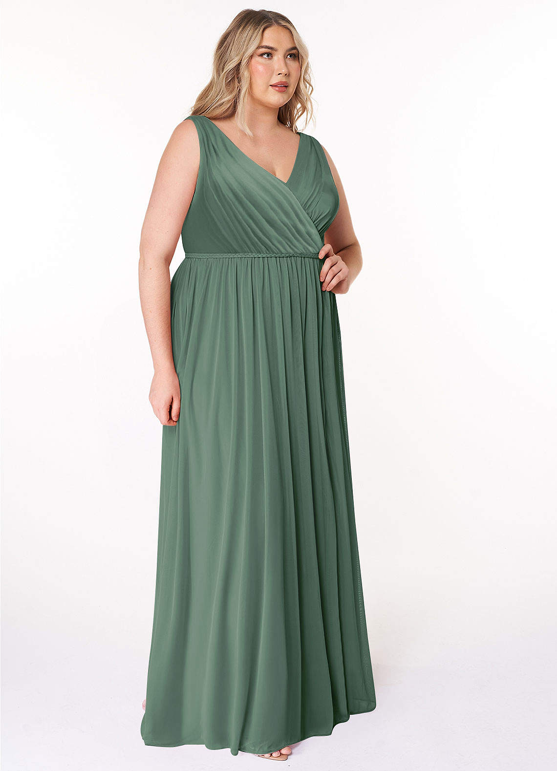 Azazie Tanicia Eucalyptus Bridesmaid Dresses Azazie Ca