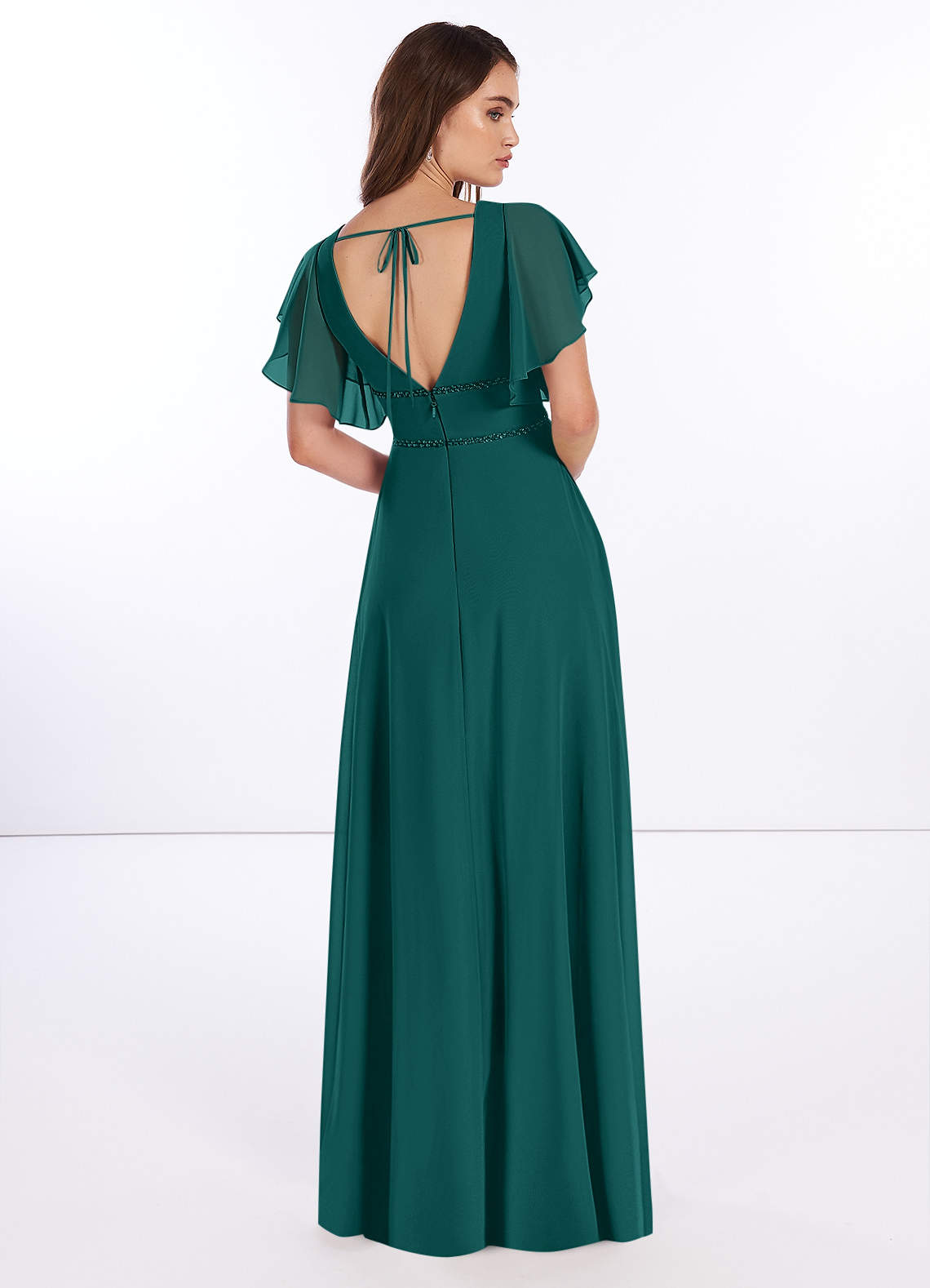 Peacock Azazie Kitr Bridesmaid Dresses | Azazie