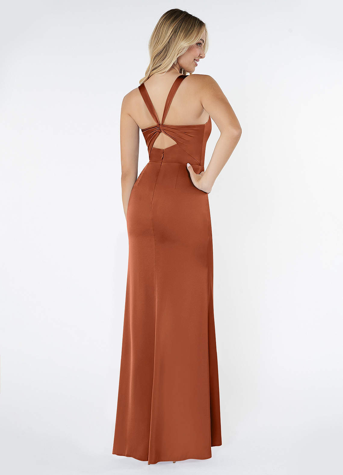 Azazie Mero Cedar Rose Bridesmaid Dresses | Azazie