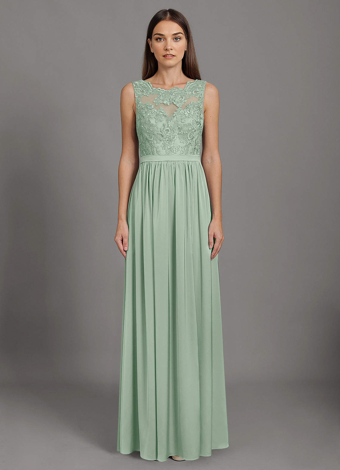 Azazie Elly Agave Bridesmaid Dresses | Azazie