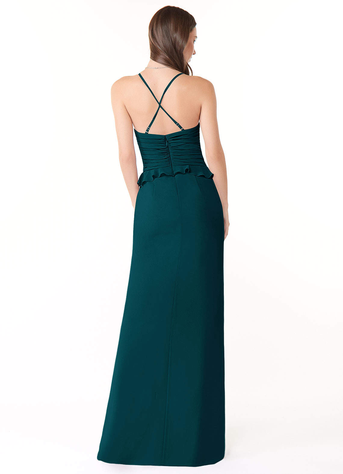 Pine Azazie Florina Bridesmaid Dresses | Azazie