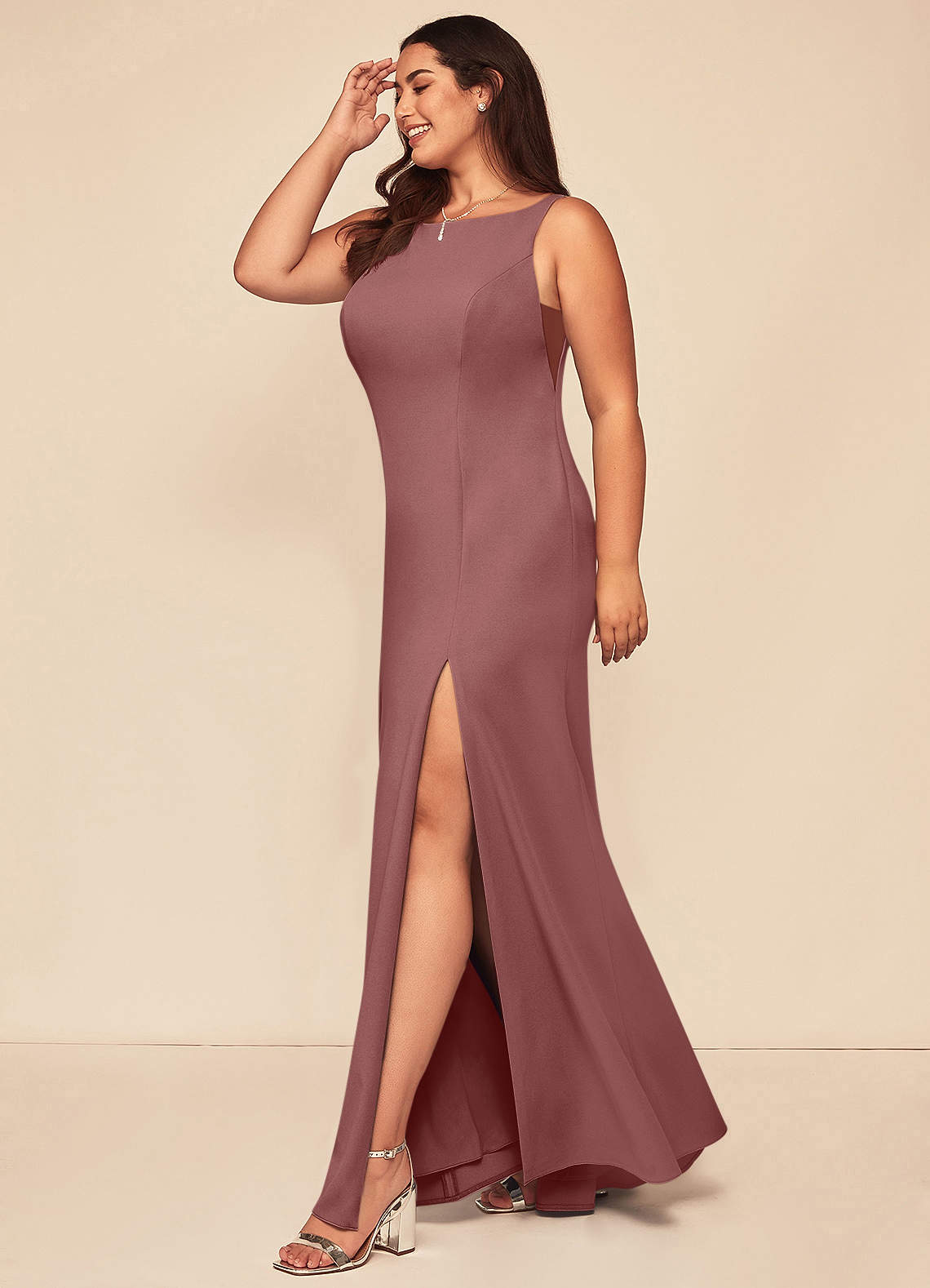 Azazie Rogue Desert Rose Bridesmaid Dresses | Azazie