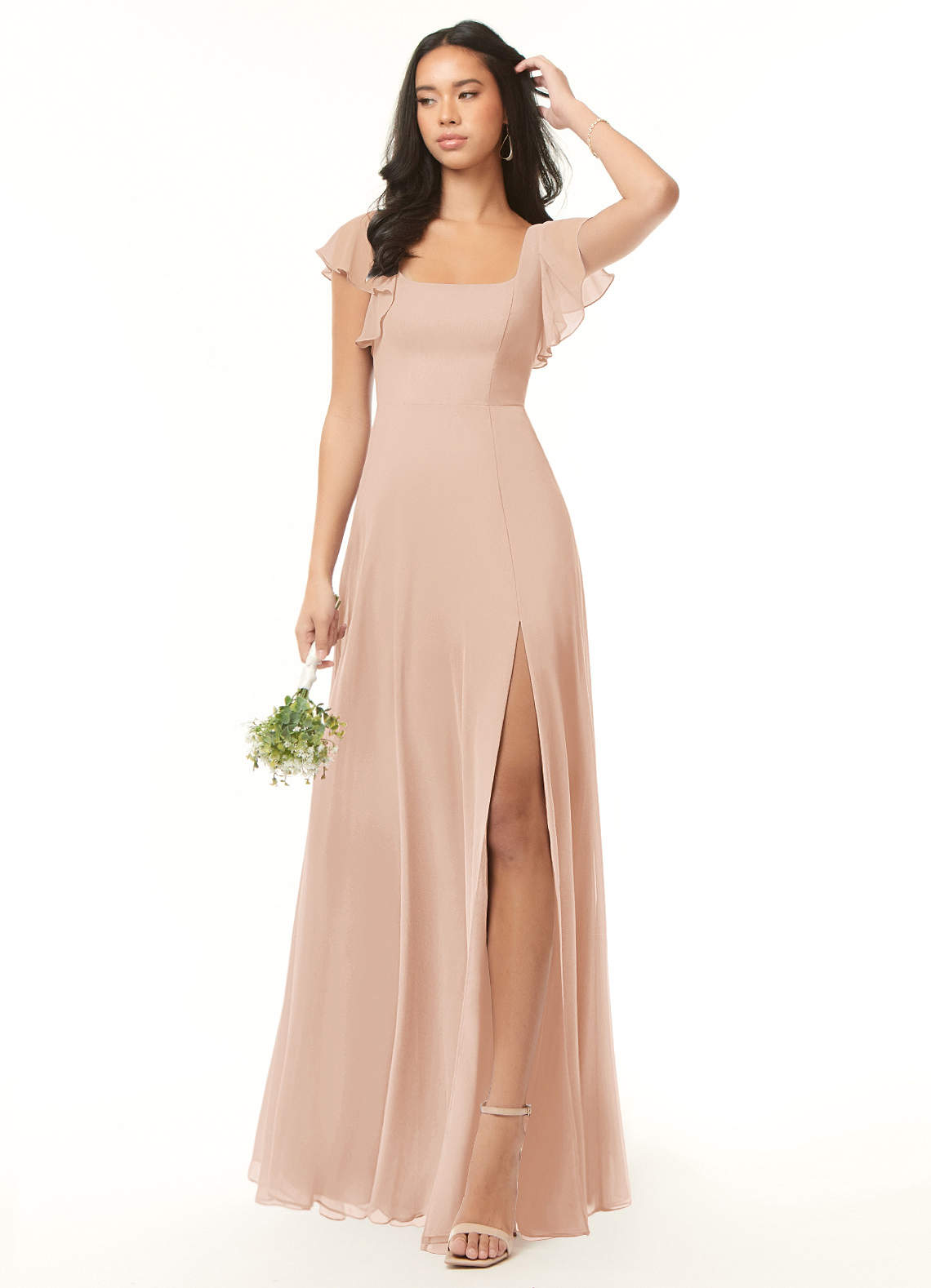 Azazie Bondi English Rose Bridesmaid Dresses | Azazie