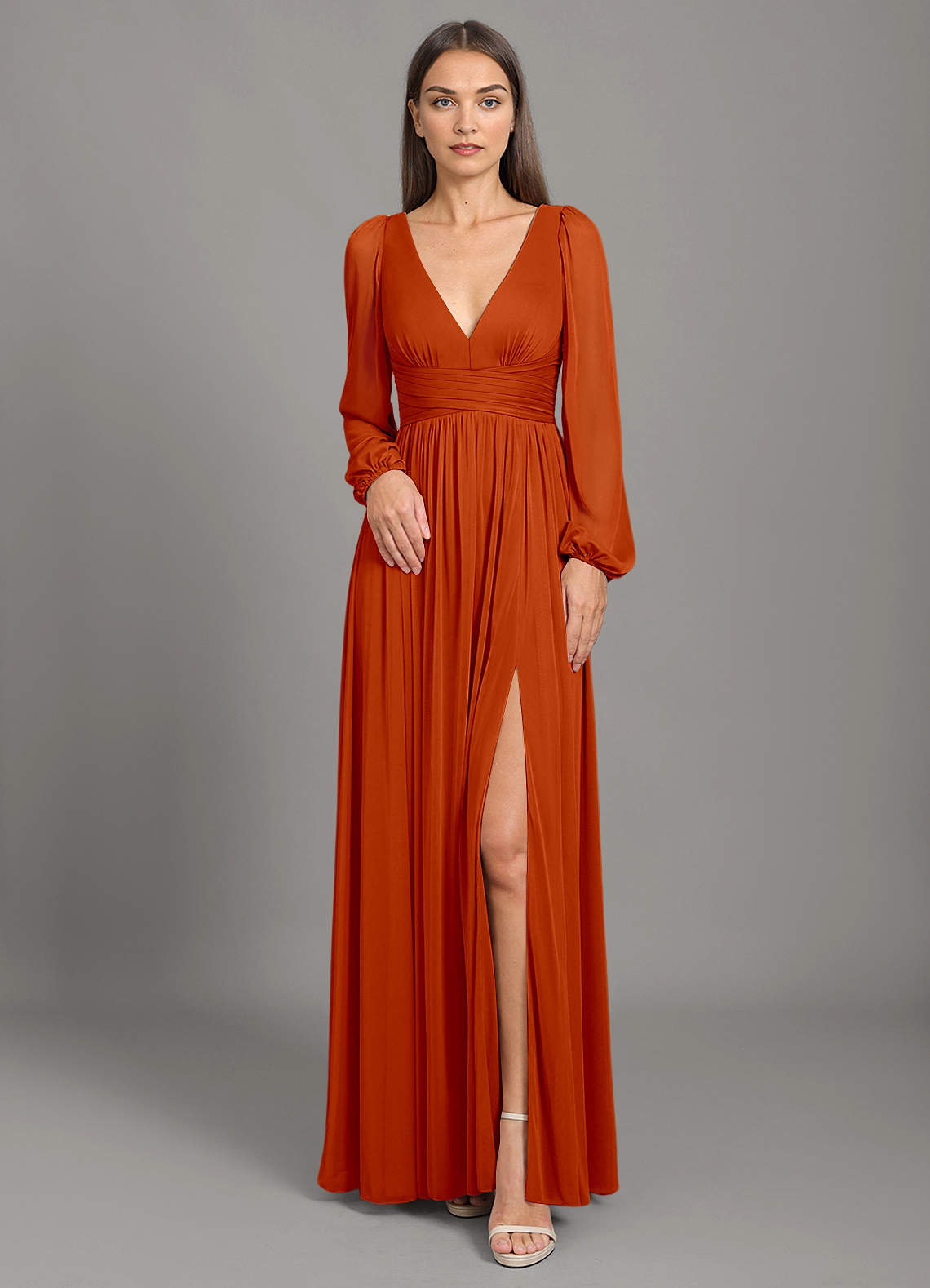 Azazie Norah Paprika Bridesmaid Dresses | Azazie