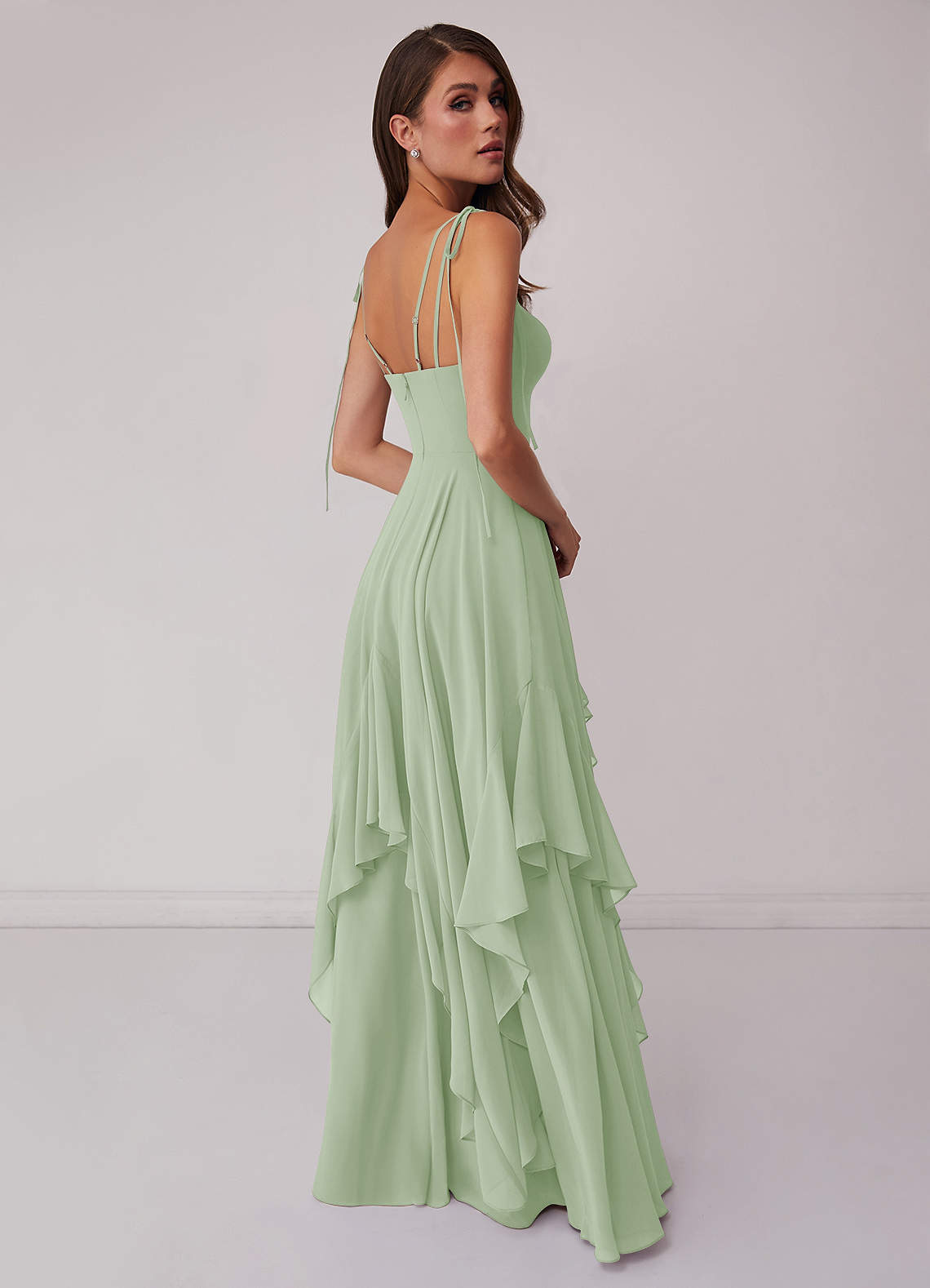 Barbie™ AZAZIE 1004 Dusty Sage Bridesmaid Dresses | Azazie