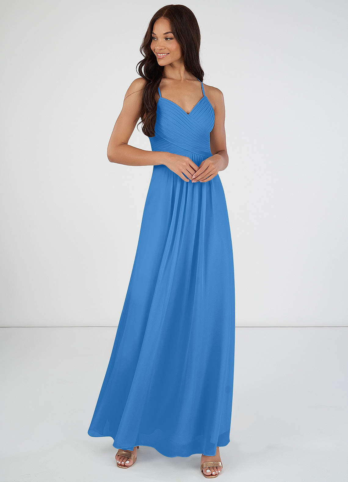 Blue Jay Azazie Haleigh Bridesmaid Dresses | Azazie