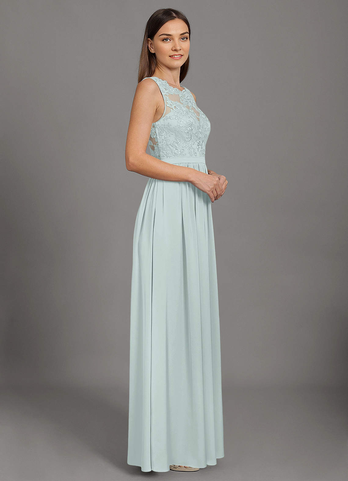 Azazie Elly Mist Bridesmaid Dresses | Azazie