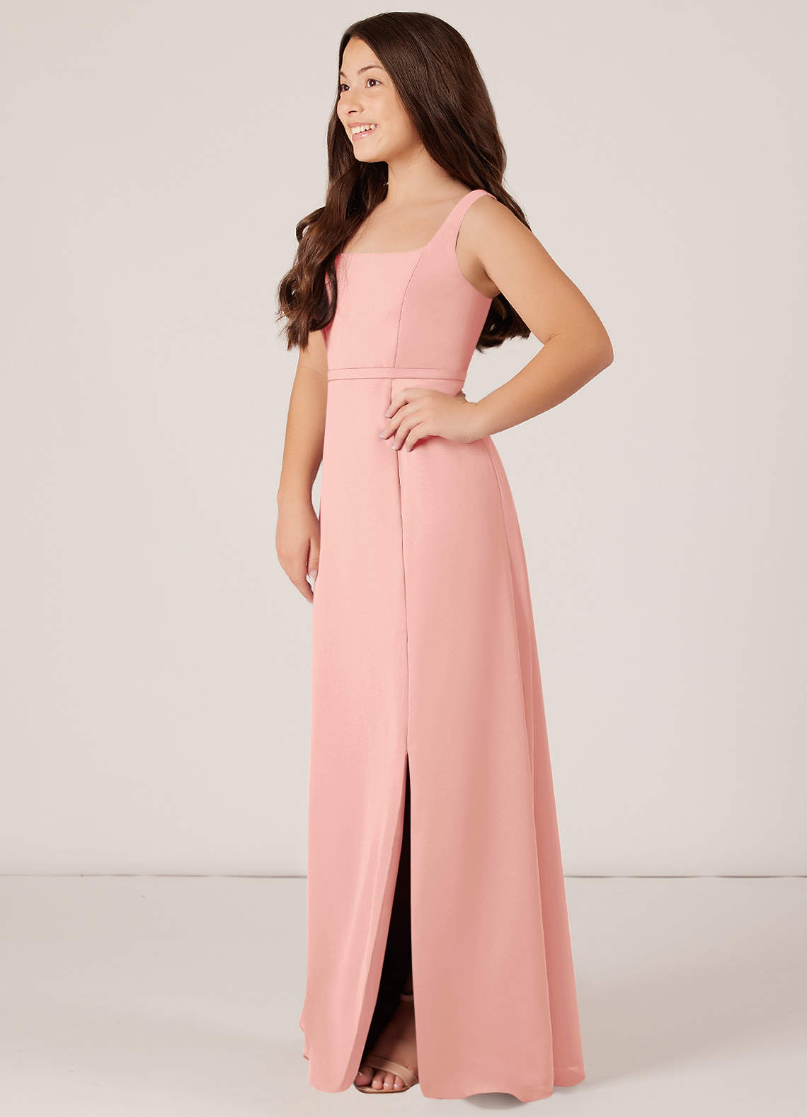 Rosette Azazie Renee JBD Junior Bridesmaid Dresses | Azazie