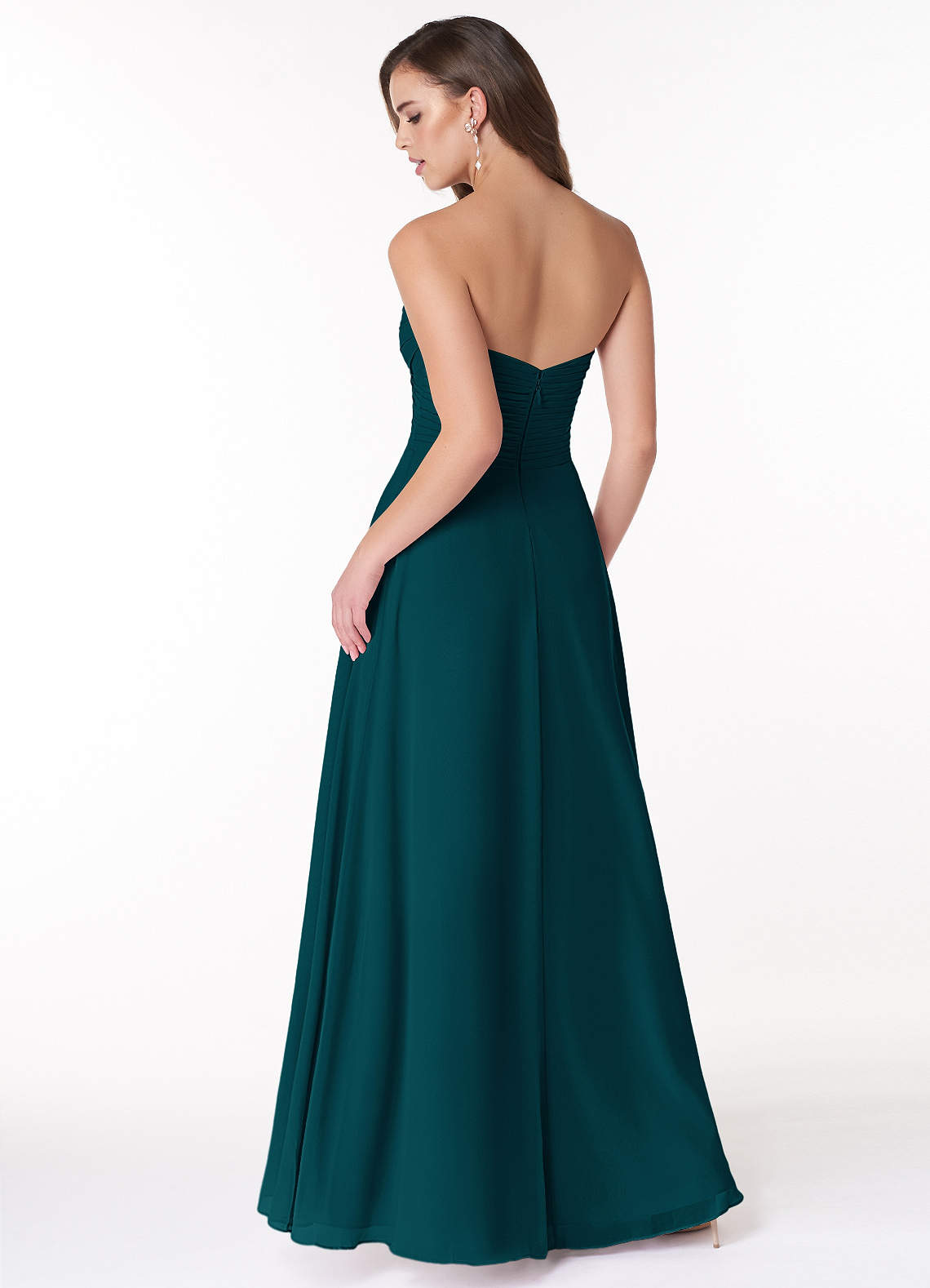 Pine Azazie Arabella Allure Bridesmaid Dresses | Azazie