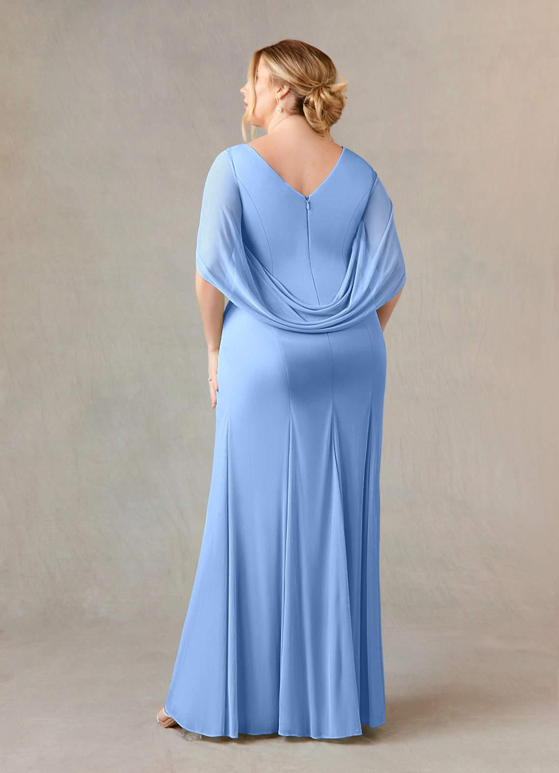 Steel Blue Azazie Belladonna Mother of the Bride Dress Mother of the ...
