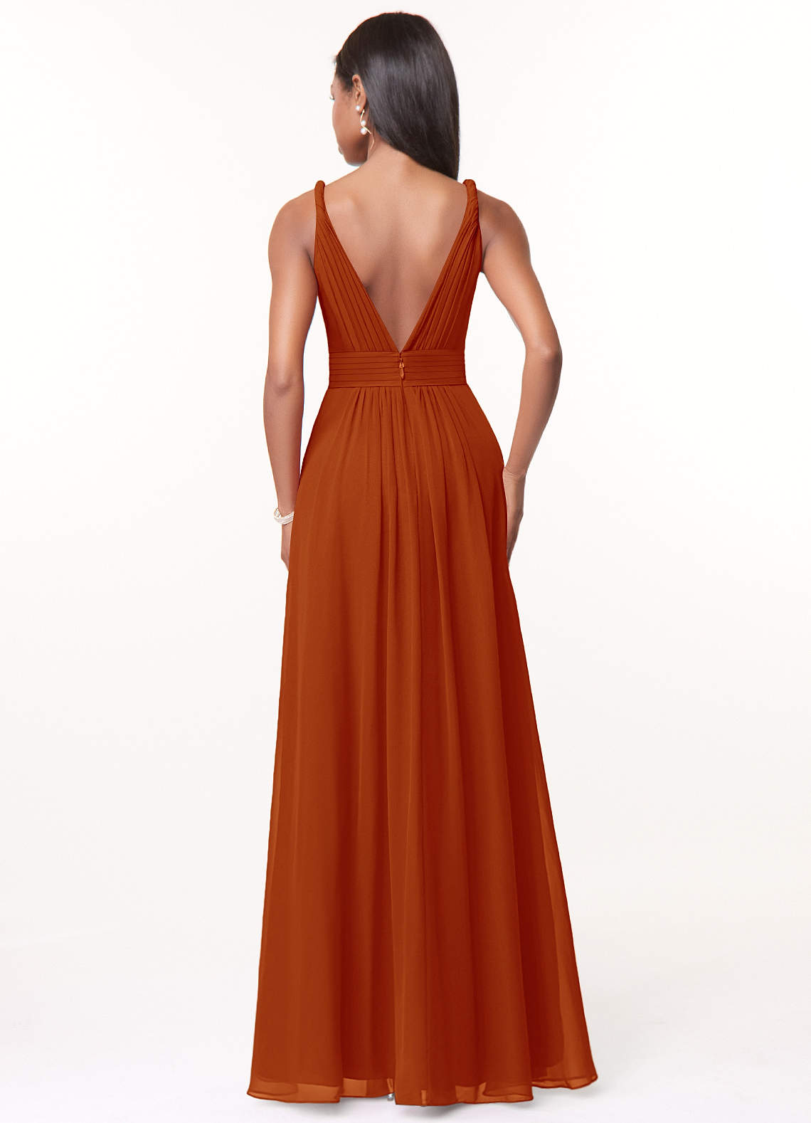 Azazie Maren Paprika Bridesmaid Dresses | Azazie