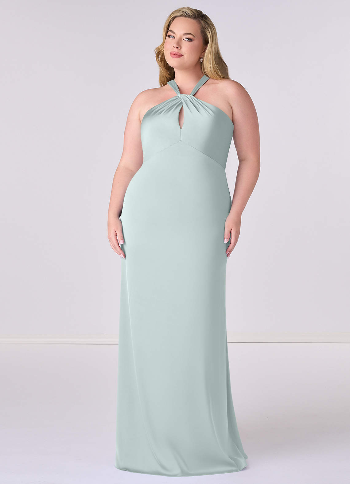 Mist Barbie™ AZAZIE 1006 Bridesmaid Dresses | Azazie