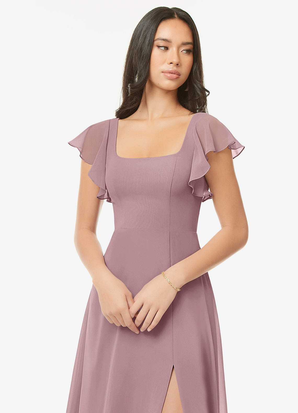 Dusty Rose Azazie Bondi Bridesmaid Dresses | Azazie