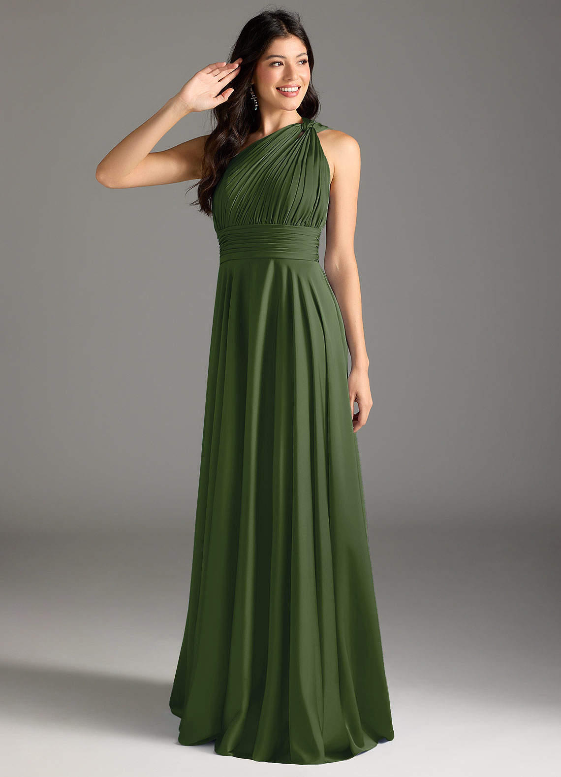 Azazie Charlize Juniper Bridesmaid Dresses | Azazie