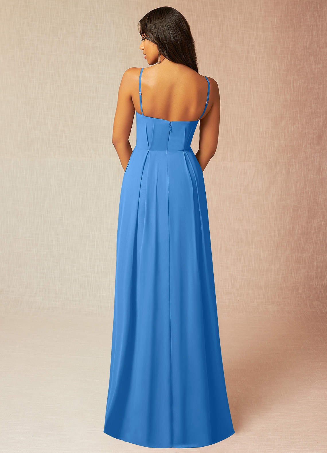 Blue Jay Azazie Kyedae Bridesmaid Dresses | Azazie