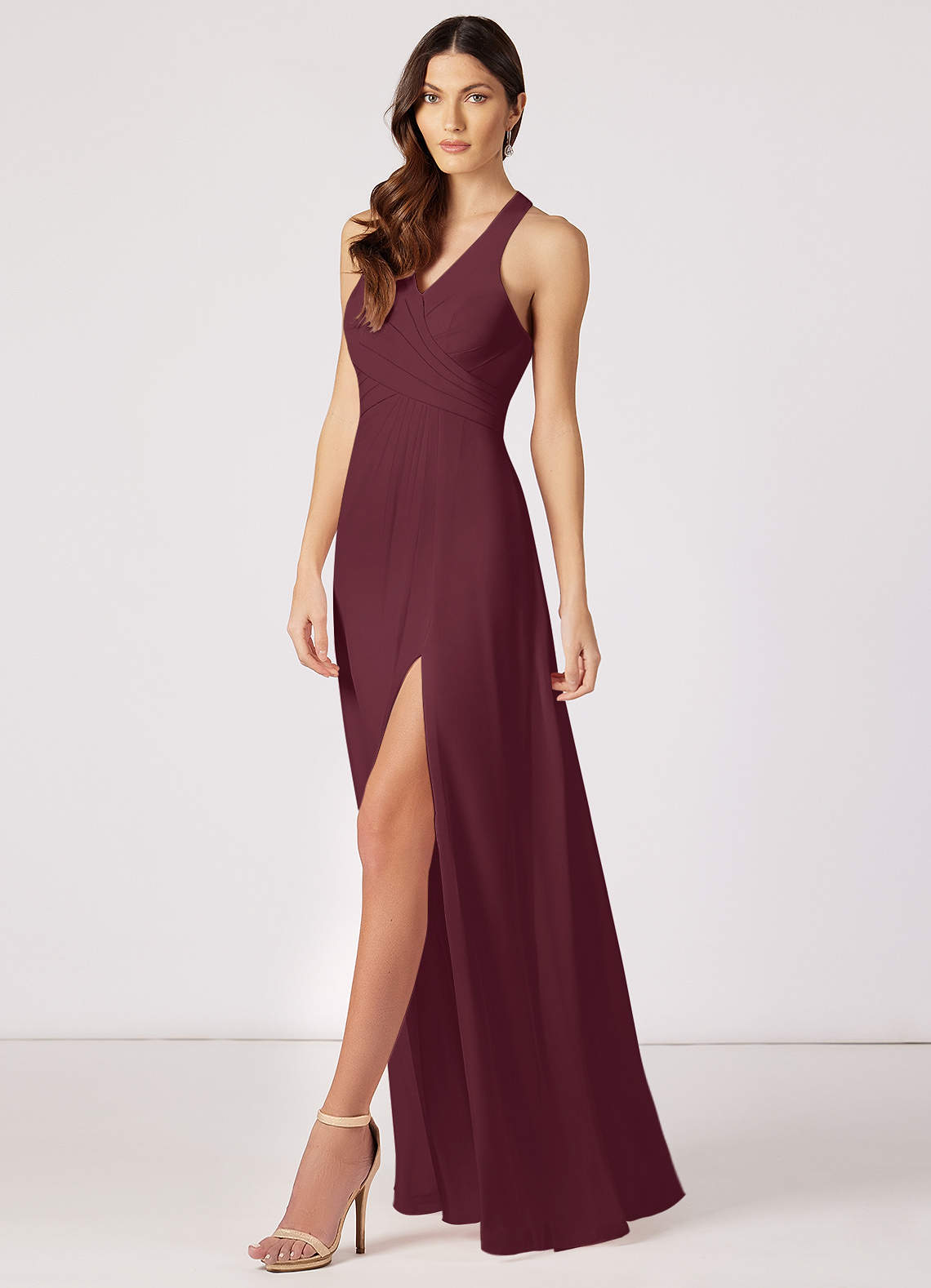 Cabernet Azazie Danica Bridesmaid Dresses | Azazie