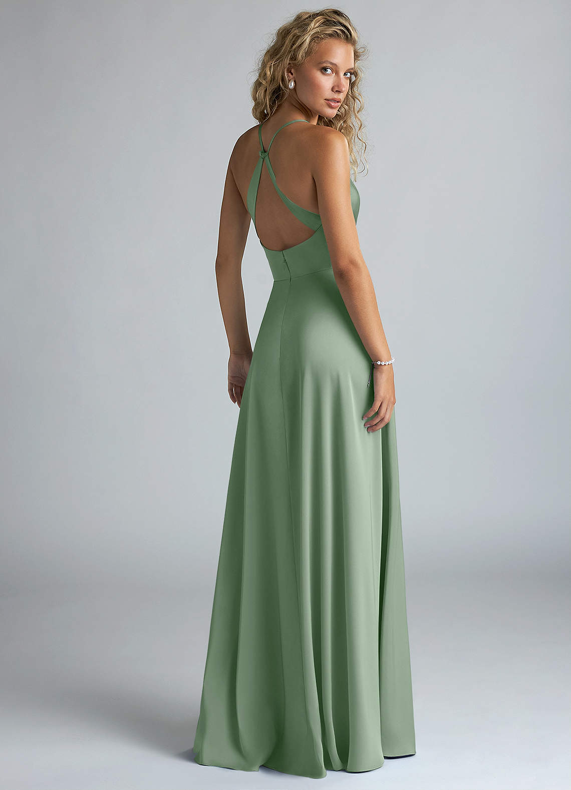 Azazie Davis Matcha Bridesmaid Dresses | Azazie