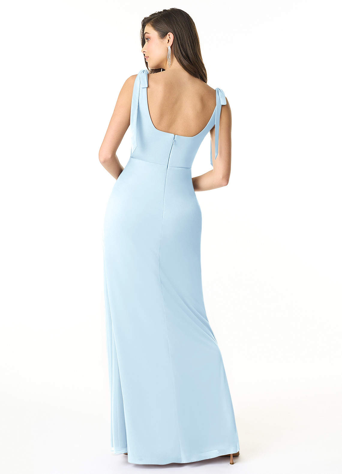 Sky Blue Azazie Wanda Bridesmaid Dresses | Azazie