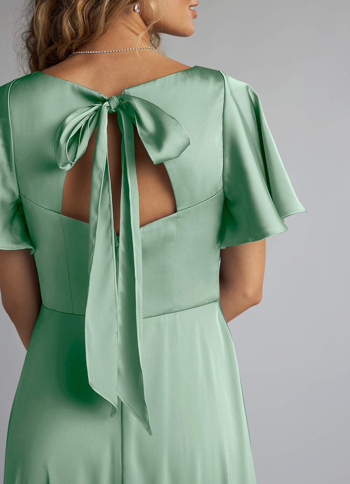 Azazie Kimber Agave Bridesmaid Dresses | Azazie AU