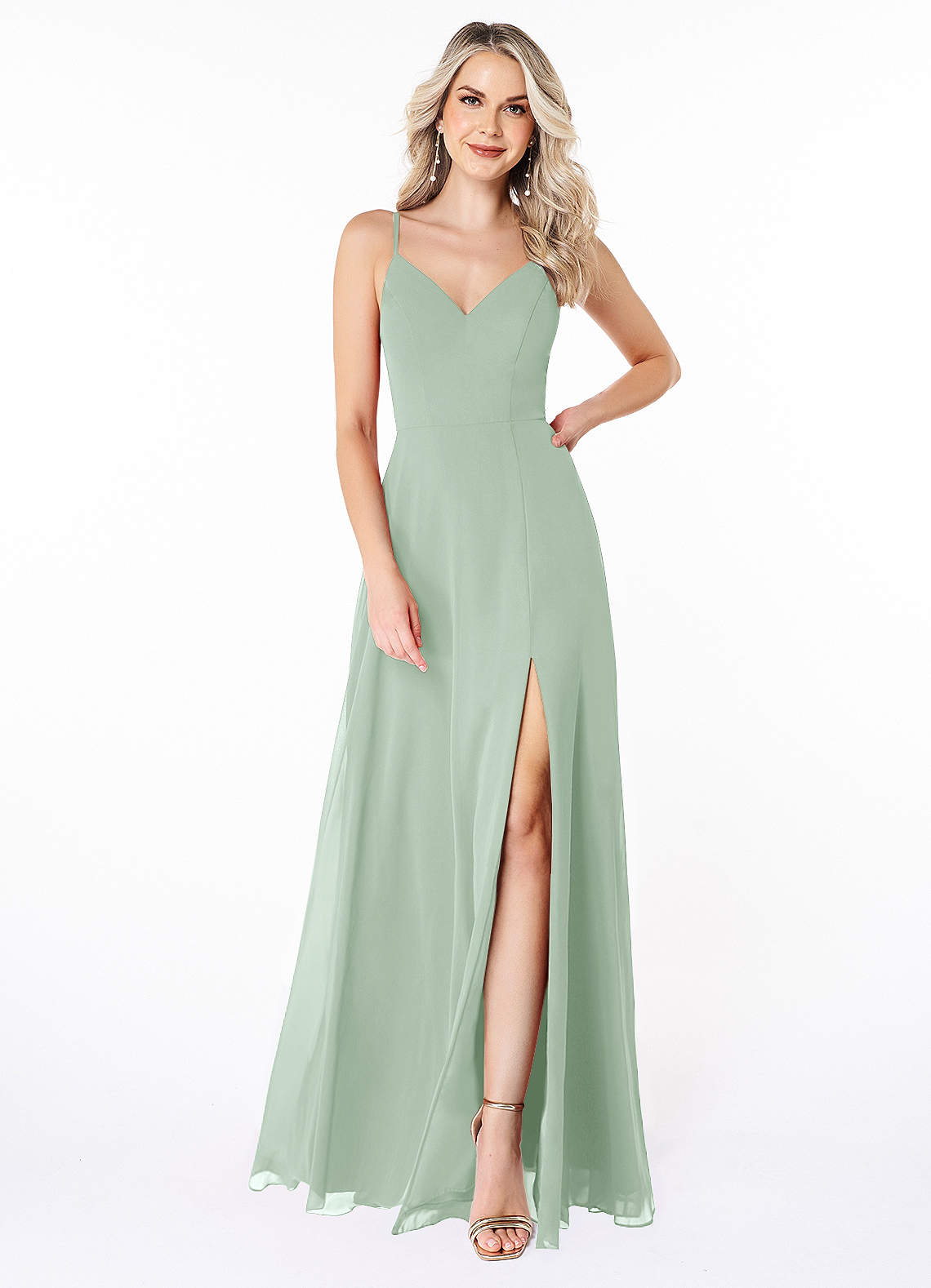 Agave Azazie Lena Bridesmaid Dresses | Azazie